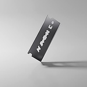 60 Feather FHS-10 Japanese Steel Razor Blades - Refill for OneBlade Core, Hybrid, & Genesis Razors - Single Blade Razor