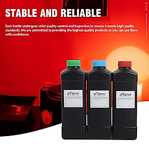 eTone 3x 1000ml Darkroom Chemical Storage Bottles Film Photo Developing Processing 1L