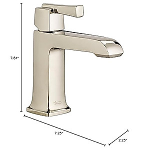 American Standard 7353101.013, Townsend Single Hole Single-Handle Bathroom Faucet 1.2 GPM, Polished Nickel