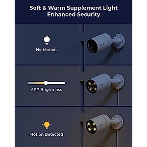 REOLINK CX410-2K PoE Security Camera Outdoor with F1.0 Aperture, REOLINK 4K 8CH Network Video Recorder, 2× CX410 with 1x RLN8-410 (Built-in 2TB HDD) Video Recorder