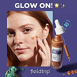 Fieldtrip Go Sunwhere Bronzing Drops with Malachite, Clean, Vegan & Cruelty-Free Skincare, 1oz
