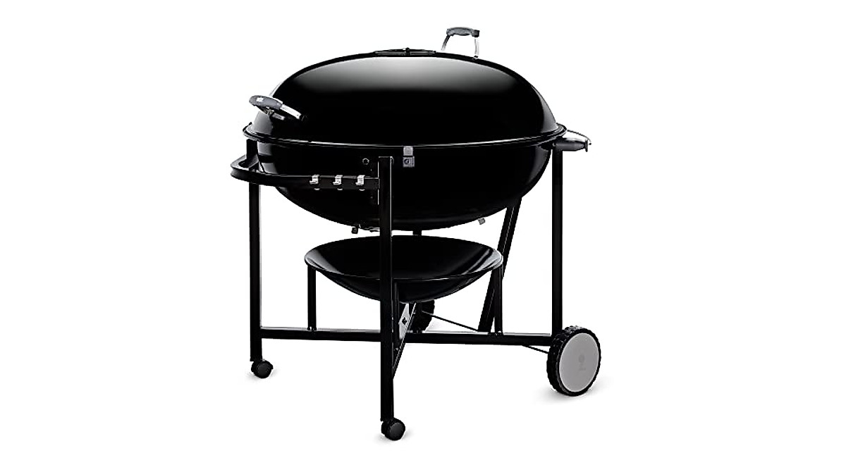 Weber The Ranch Charcoal Kettle Grill - Large Capacity Outdoor Cooking