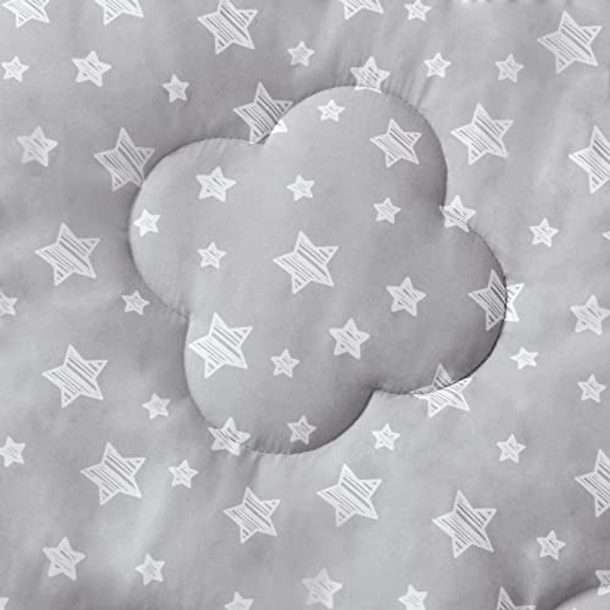 Hexagon Playpen Mat Fit for Evenflo Versatile Play Space, One-Piece Baby Extra Large Play Mat Thick Baby Crawling Mat for Babies, Toddlers, Six Pannel Playpen, 33 Inch Each Side