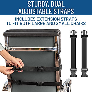 Everlasting Comfort Lumbar Support Pillow & Foot Rest Set for Office, Home, and Gaming - Ergonomic - Enhance Posture & Relieve Back Pain