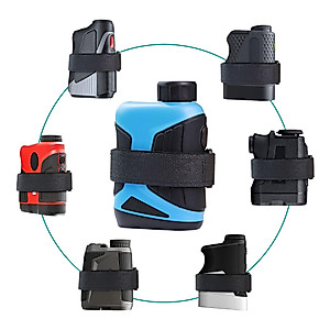 HomeMount Golf Rangefinder Magnetic Holder - Adjustable Strap Range Finder Accessories for Golf Cart Railing