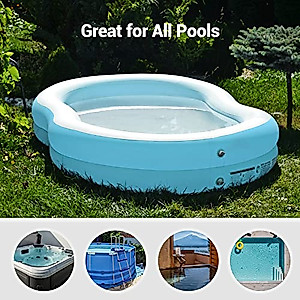 AIPER Cordless Pool Vacuum, Handheld Rechargeable Swimming Pool Cleaner, 60 Mins Running Time, Deep Cleaning & Strong Suction Ideal for Above & In-ground Pools, Hot Tubs, Spas-Pilot H1