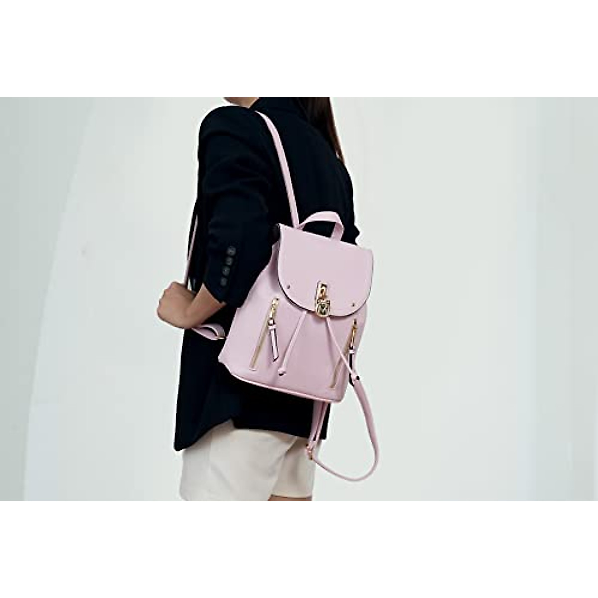 MKF Collection Backpack Purse for Women & Teen Girls, Vegan Leather Top-Handle Fashion Daypack