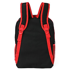Ruz Spiderman Boys 16 Inch Backpack (Red-Blue)