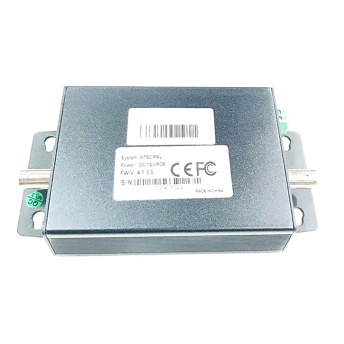HDView Convert Analog Cameras to IP Cameras, PoE Realtime Encoder Converter Adapter, DVS, Support 4MP AHD 2MP TVI/AHD Cameras