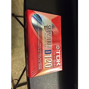 TDK D120 Audio Tape Normal Bias