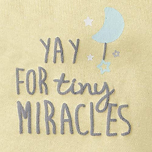 Gerber Unisex Baby 5-Pack Short Sleeve Variety Onesies Bodysuits Elephant Dream 0-3 Months