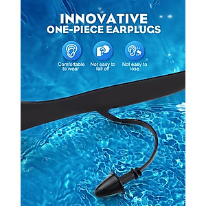 Victoper Adjustable Swim Goggles 2 Pack, Anti Fog&UV Swimming Goggles for Audlt, No Leaking Swim Glasses for Men Women Youth