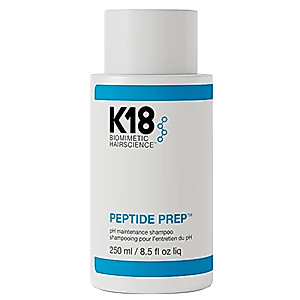 K18 PEPTIDE PREP Cleansing pH Maintenance Color Safe Shampoo for Daily Use - Powerful yet Non-stripping Formula is Designed with an Optimized pH, 8.5 Fl Oz