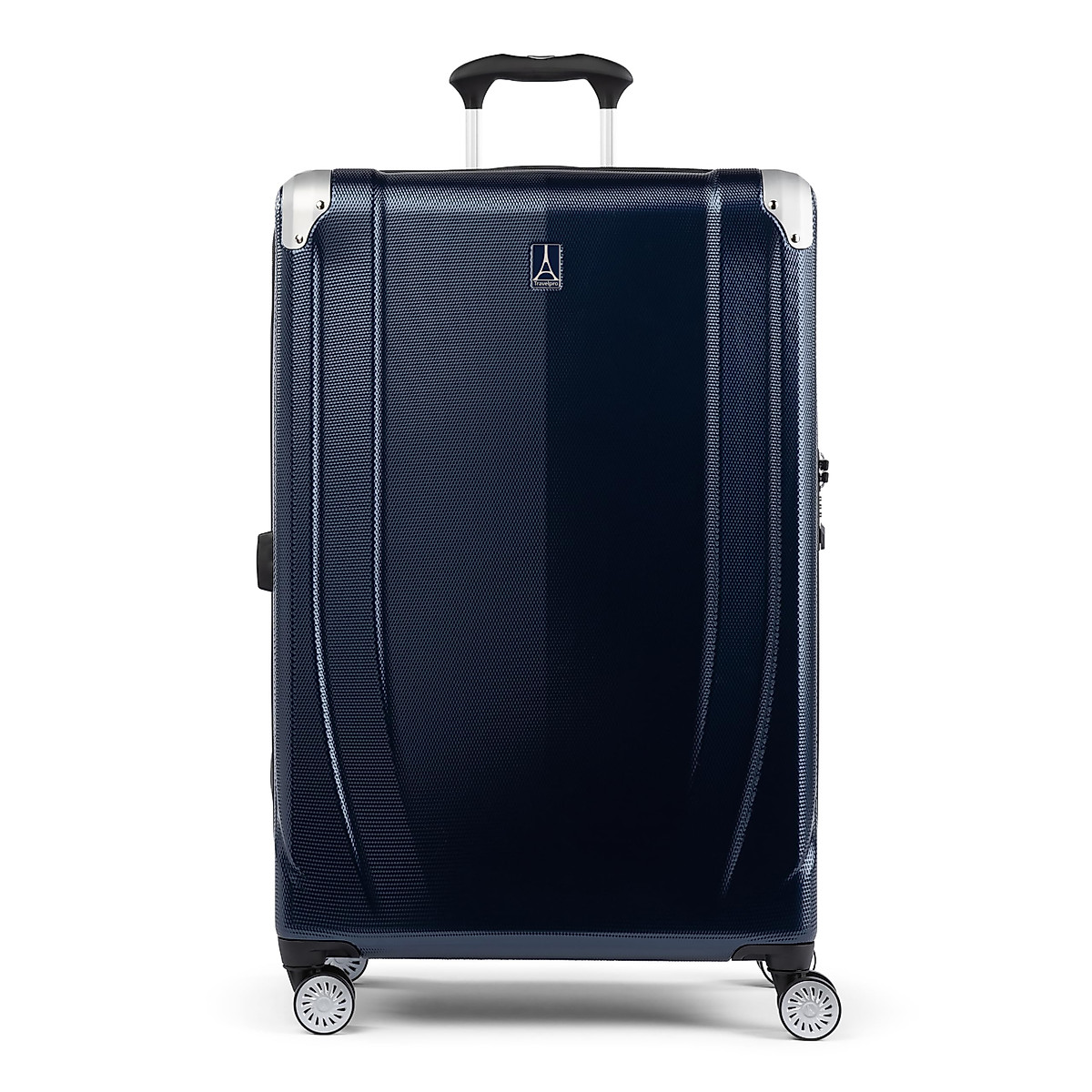 Travelpro Pathways 3 Hardside Expandable Luggage, 8 Spinner Wheels, Lightweight Hard Shell Suitcase, Checked Large 28 Inch, Royal Blue