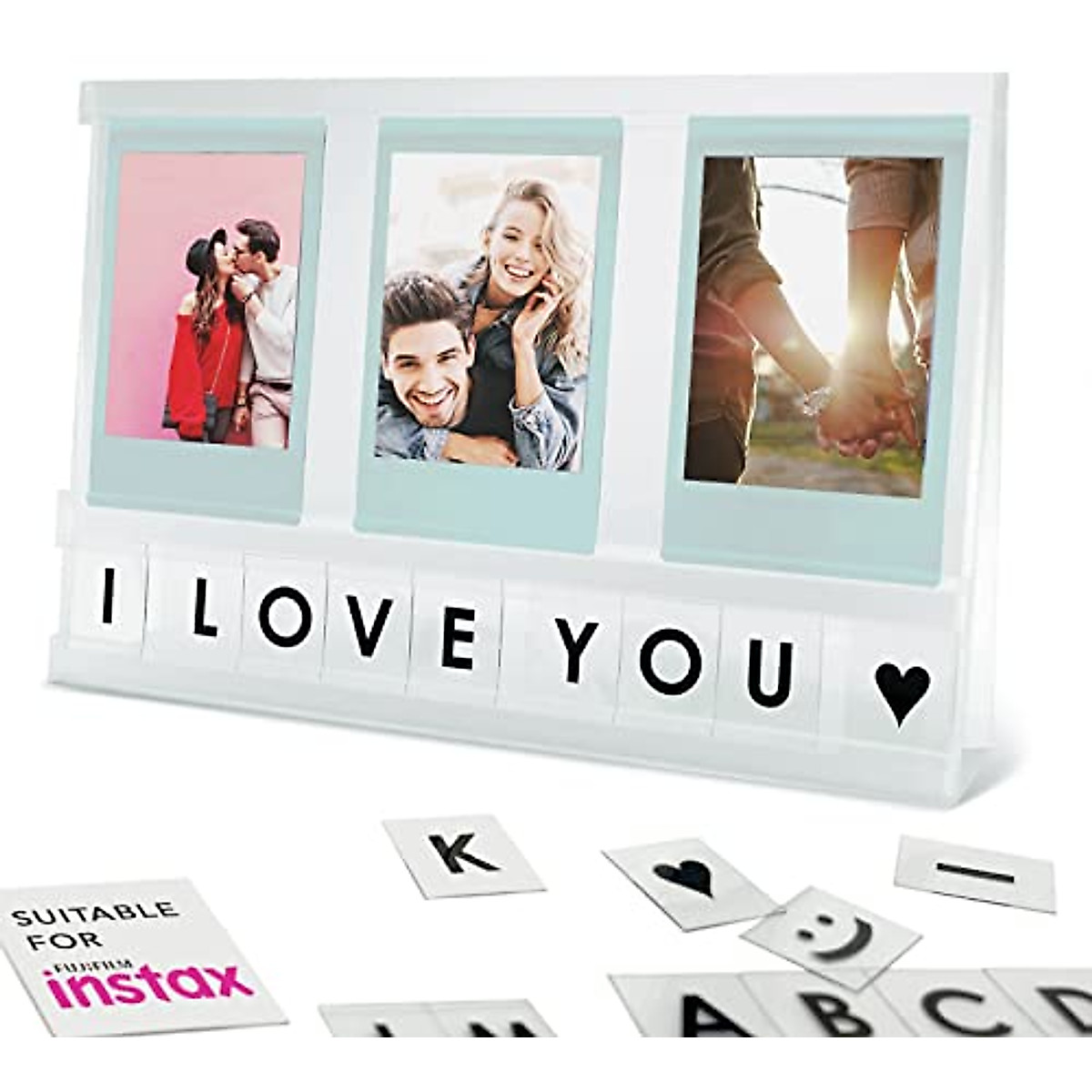 Instax Frame for Fujifilm Instax Mini Film Accessories, Acrylic instax Mini Frame for instax Wide fujifilm instax evo instax Mini 7 Film instax Mini 40 Film instax Wide 300 instax Accessories