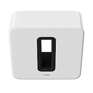 Sonos Sub - The Wireless Subwoofer for Deep Bass - White