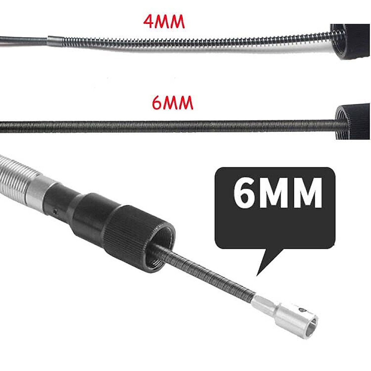 VOTOER 1200W Flex Shaft Grinder Rotary Tool Electric Hanging Carver, Forward and Reverse Rotation, Metalworking Jewelry Repair Kit, Foot Pedal Control, Metal Flexible Shaft, with Spare Inner Shaft