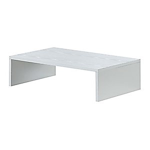 Convenience Concepts Designs2Go Monitor Riser, Small, White