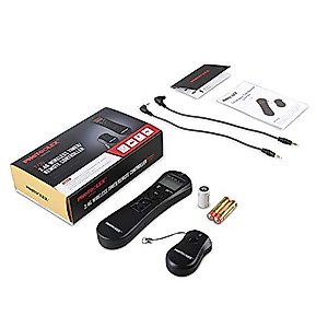 PHOTOOLEX Intervalometer Digital Camera Remote Shutter Release Controller LCD Timer Control 2.4G Wireless for Canon EOS Rebel T6 T7 80D 70D 60D 60Da 77D T7i T6i T6s SL2 SL1 T5 T3 T5i T4i T3i T2i