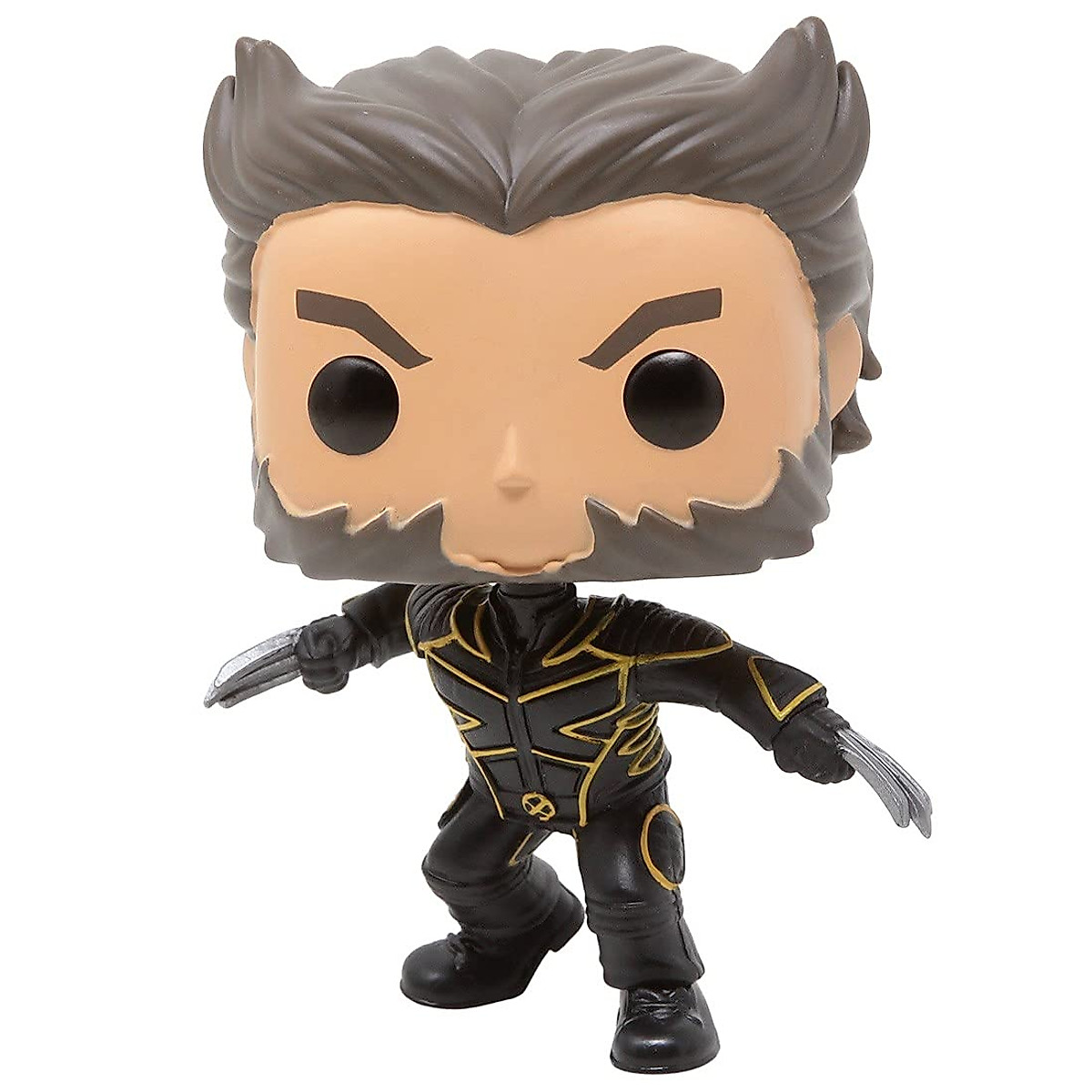 POP Marvel: X-Men 20th Anniversary - Wolverine in Jacket Funko Pop! Vinyl Figure (Bundled with patible Pop Box Protector Case) Multicolored 3.75 inches