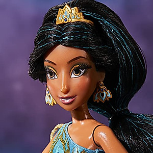 Disney Princess Style Series 30th Anniversary Jasmine Fashion Doll, Deluxe Collector Doll with Accessories, Disney Toy for Kids 6 and Up