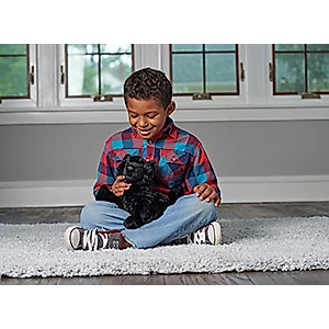 Wild Republic Wolf Plush, Stuffed Animal, Plush Toy, Kids Gifts, Black, 12"