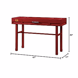 Acme Cargo Vanity Desk in Red
