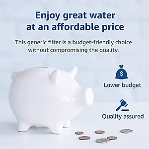 Waterdrop 3US-MAX-F01 Maximum Under Sink Water Filter, Replacement for Filtrete® Advanced 3US-PF01, 3US-MAX-F01, 3US-PS01, 3US-MAX-S01, Manitowoc K-00337, K-00338, NSF/ANSI 42 Certified, Pack of 1
