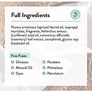 JR Watkins Natural Hydrating Body Oil Mist, Coconut Milk & Honey, Moisturizing Body Oil Spray for Glowing Skin, USA Made and Cruelty Free, 6 fl oz