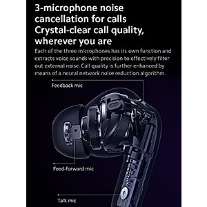 Xiaomi Redmi Buds 4 Pro Wireless Earbuds Noise Cancelling Earbuds, Bluetooth 5.3 Earphones, Up to 43dB Hybrid ANC, Up to 36 Hours Long Battery Life, 3-mic Noise Reduction for Calls, in-Ear Detection