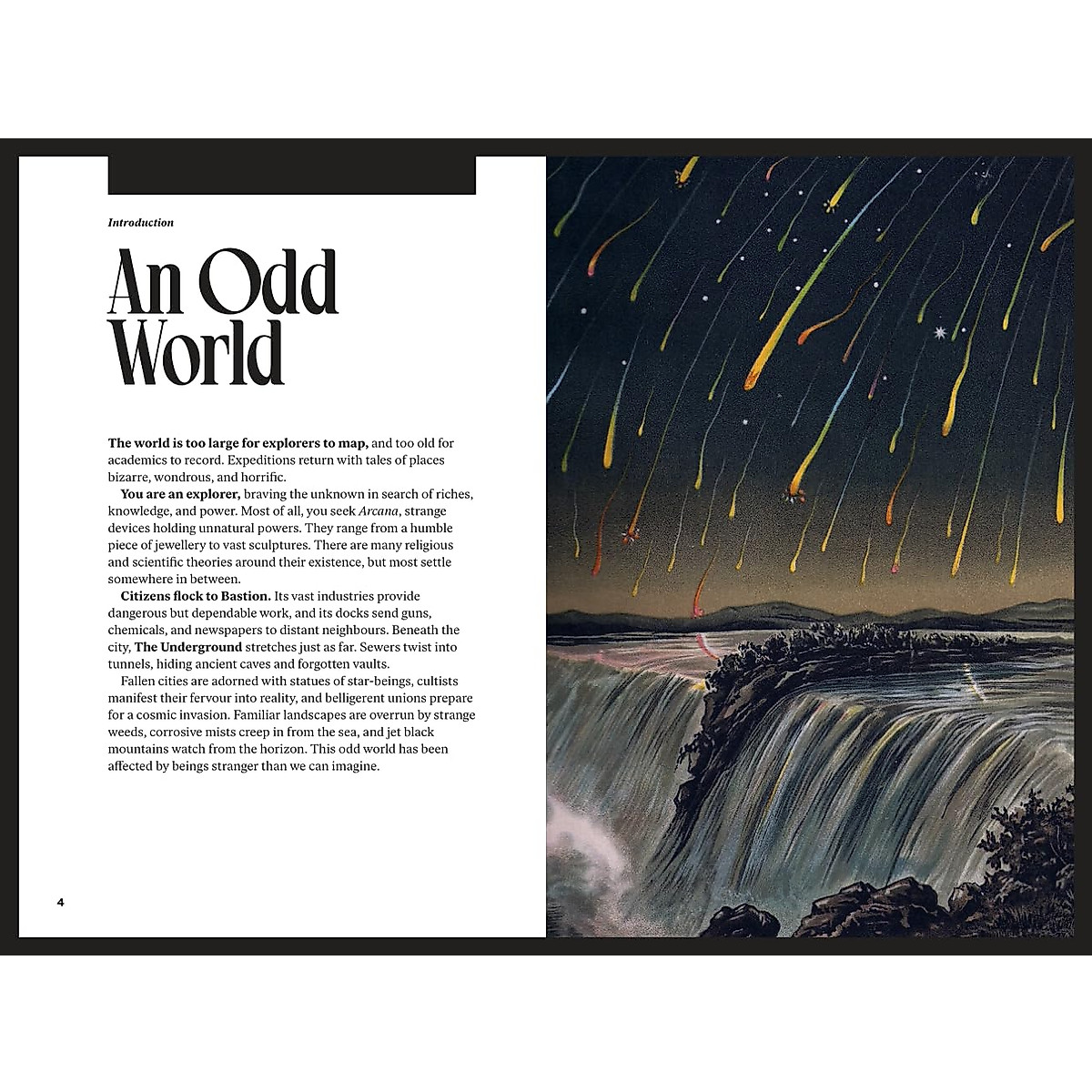 Free League Publishing Into The Odd Remastered - RPG Book, Industrial Horror & Cosmic Strangeness, Free League