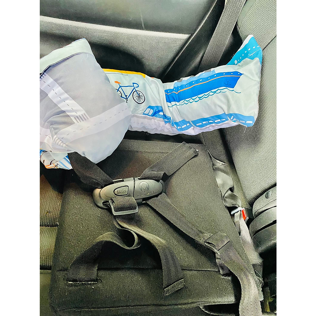 Click & Sleep - Back seat Lay Down Restraint System for Children 5-12y Old