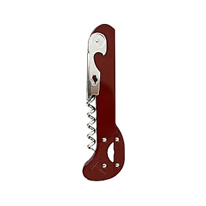 Original Franmara Boomerang Classic Waiter Style Corkcrew with Foil Cutter - Burgundy