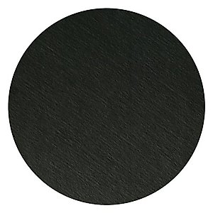 Hoffmaster 876107 Round Two-Sided Coaster, 4" Black (Pack of 500)
