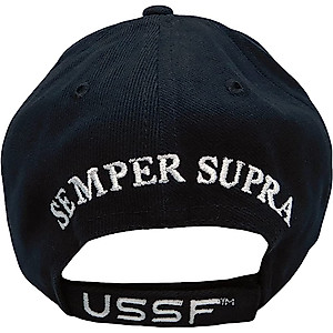 Flakita's Novelties United States Space Force Always Above Semper Supra Embroidered Baseball Cap Hat [EE] Black