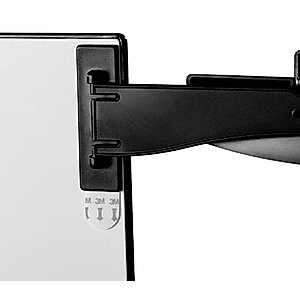 3M Monitor Mount Document Clip Copy Clip, Mounts Right or Left with Command™ Adhesive, Use on Monitors and Laptops for Easy Viewing and Reduced Clutter, Holds up to 30 Sheets, Black (DH240MB)