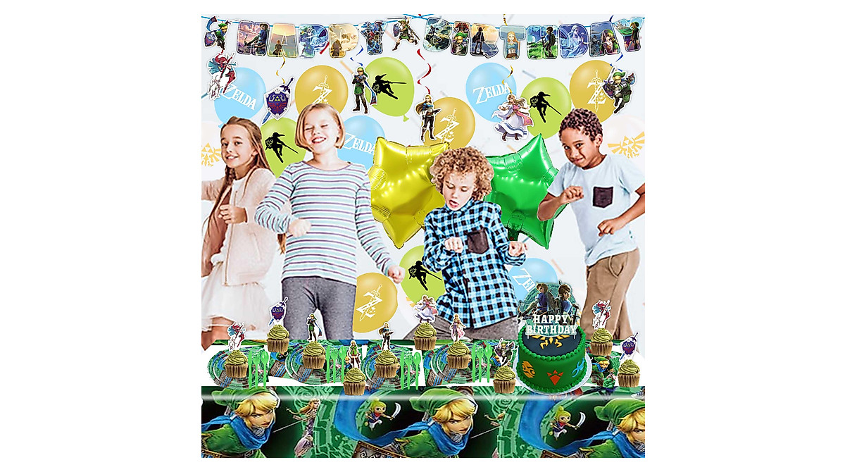 Legend Birthday Party Decorations Set | Complete Party Supplies Kit