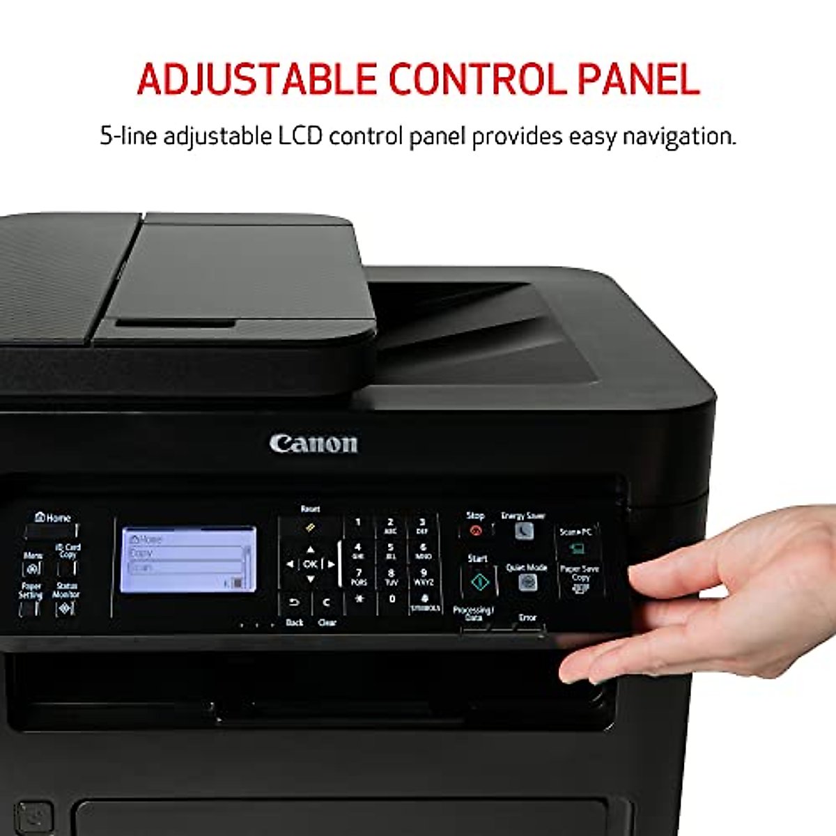 Canon imageCLASS MF264dw II Wireless Monochrome Laser Printer, Print, Copy and Scan, with Auto Document Feeder,Black