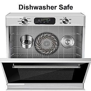 Lawfery Cat Water Fountain Stainless Steel, 0.8gal/108oz Pet Water Fountain, 3 Replacement Filters, Automatic Cat Fountain with Quiet Pump Suitable for Cats, Dogs and Multi-pet households (Window)