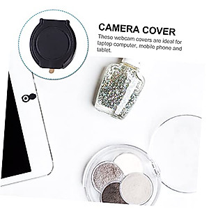 SOLUSTRE Computer Stickers 10 pcs Protects Universal for Computer Cover Antispy Cap Camera Laptop Shutter Ultra Tablet Your Lens Thin Privacy Web Webcam Sticker Phone Lenses Practical Computer Camera