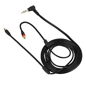 Jauarta A2DC Headphones Replacement Cable for AudioTechnica ATHLS50 70 200