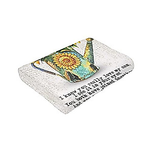 PNNUO Fleece Blankets and Throws,to My Daughter in Law Soft Warm Fleece Throw Blanket,All-Season Blanket for Bedroom Couch Sofa Or Adults Kids 60"X50"