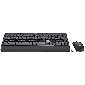 Logitech MK540 Full-size Advanced Wireless Scissor Keyboard & Mouse Bundle Black