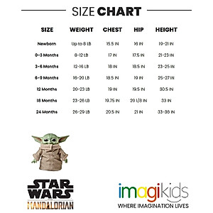 STAR WARS Baby Yoda Newborn Baby Boys 2 Pack Short Sleeve Baby Bodysuits Blue/White 3-6 Months