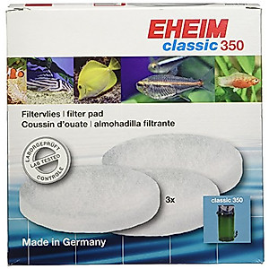 EHEIM Fine Filter Pad (White) for Classic External Filter 2215 (3 Pieces)