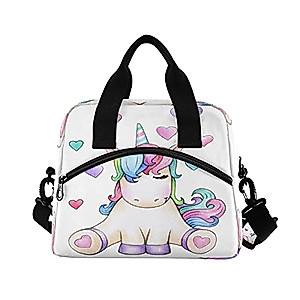 Lunch Bag for Kids Dream Unicorn Insulated Cooler Lunch Box Large Capacity Lunch Organizer for Boys Girls