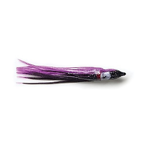 P-Line Sunrise Squid (8 Pack), Purple/Black, 2-1/2"