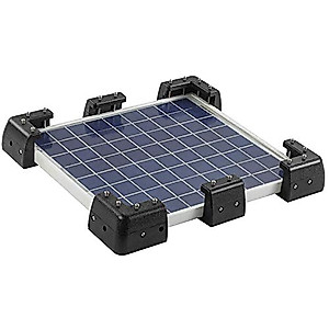 Solar Panel Mounting Brackets Corner Mount Kits Supporting for Framed Solar Panels,Installation On RV Caravan Boats Camper Trailer Marine Motorhome House Roof, Compatible with Renogy Solar Panel