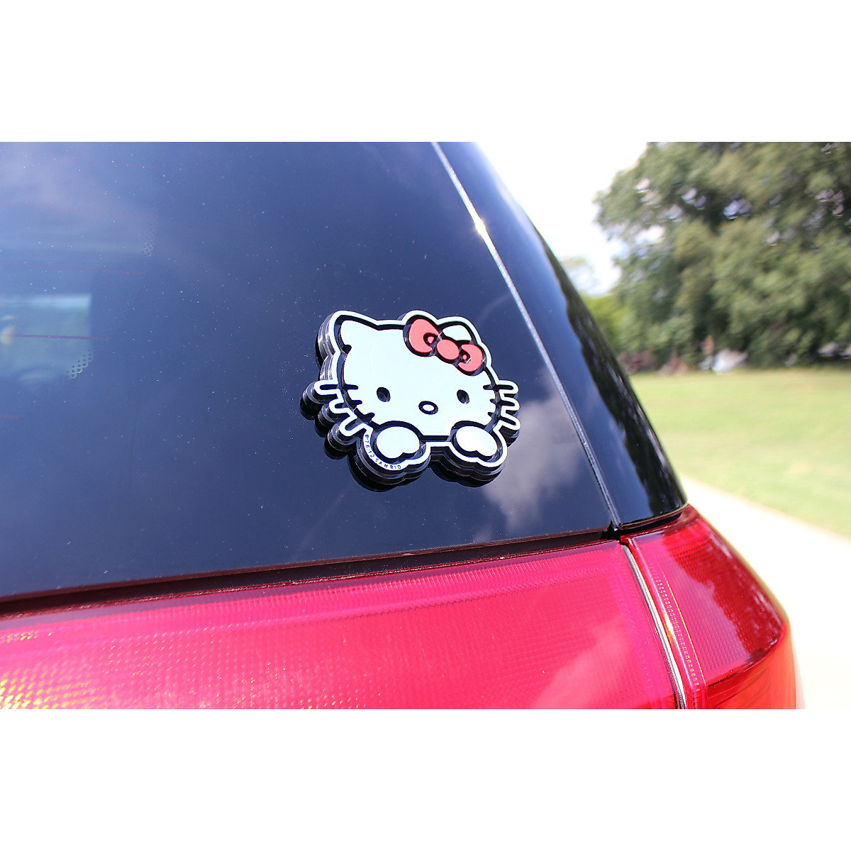 Chroma 9108 Hello Kitty Injection Molded Chroma Colored Emblemz Decal