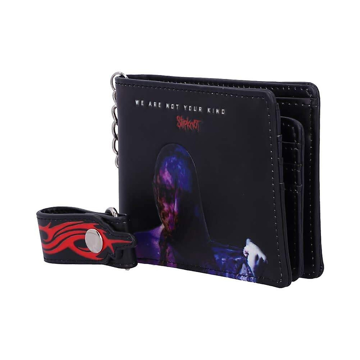 Nemesis Now Officially Licensed Slipknot We Are Not Your Kind Wallet with Chain,Black,11cm